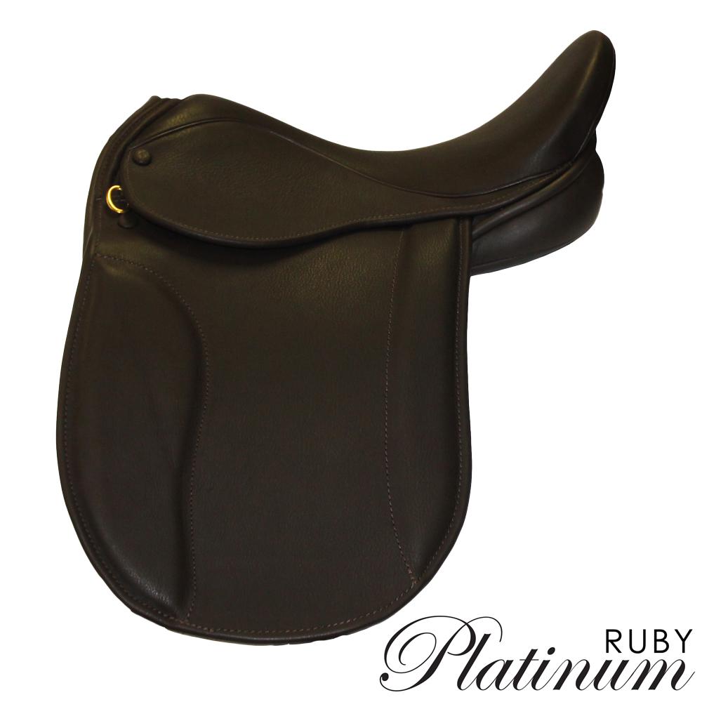 PLATINUM RUBY MONO FLAP SHOW SADDLE – Saddles Plus AU